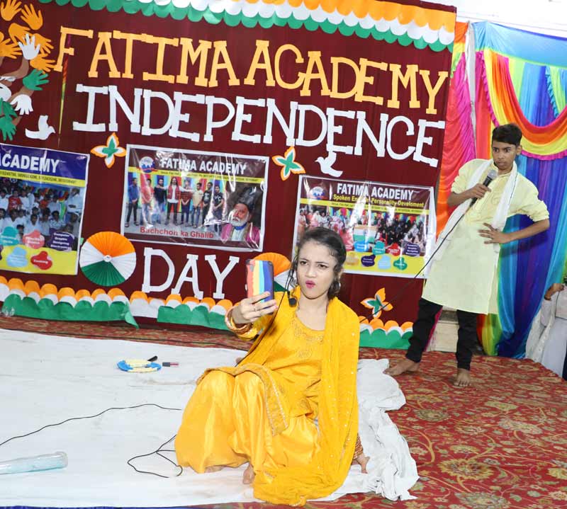 Fatima Academy presenting drama “Padosan Bhabhi” Independence Day (2 ...